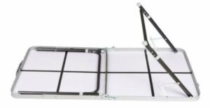 Timber Ridge Foldable Table (Adjustable Height & Storage Elements ...