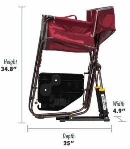GCI Freestyle Rocker XL with Side Table Review (Huge Capacity)