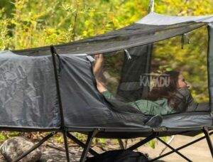 Dark Rest Kakadu BlockOut Cot Tent 1-Person (3 Doors)