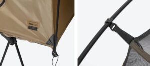 Helinox Tactical Cot Tent Mesh, Fabric, and Fly (Incredibly Well-Built)